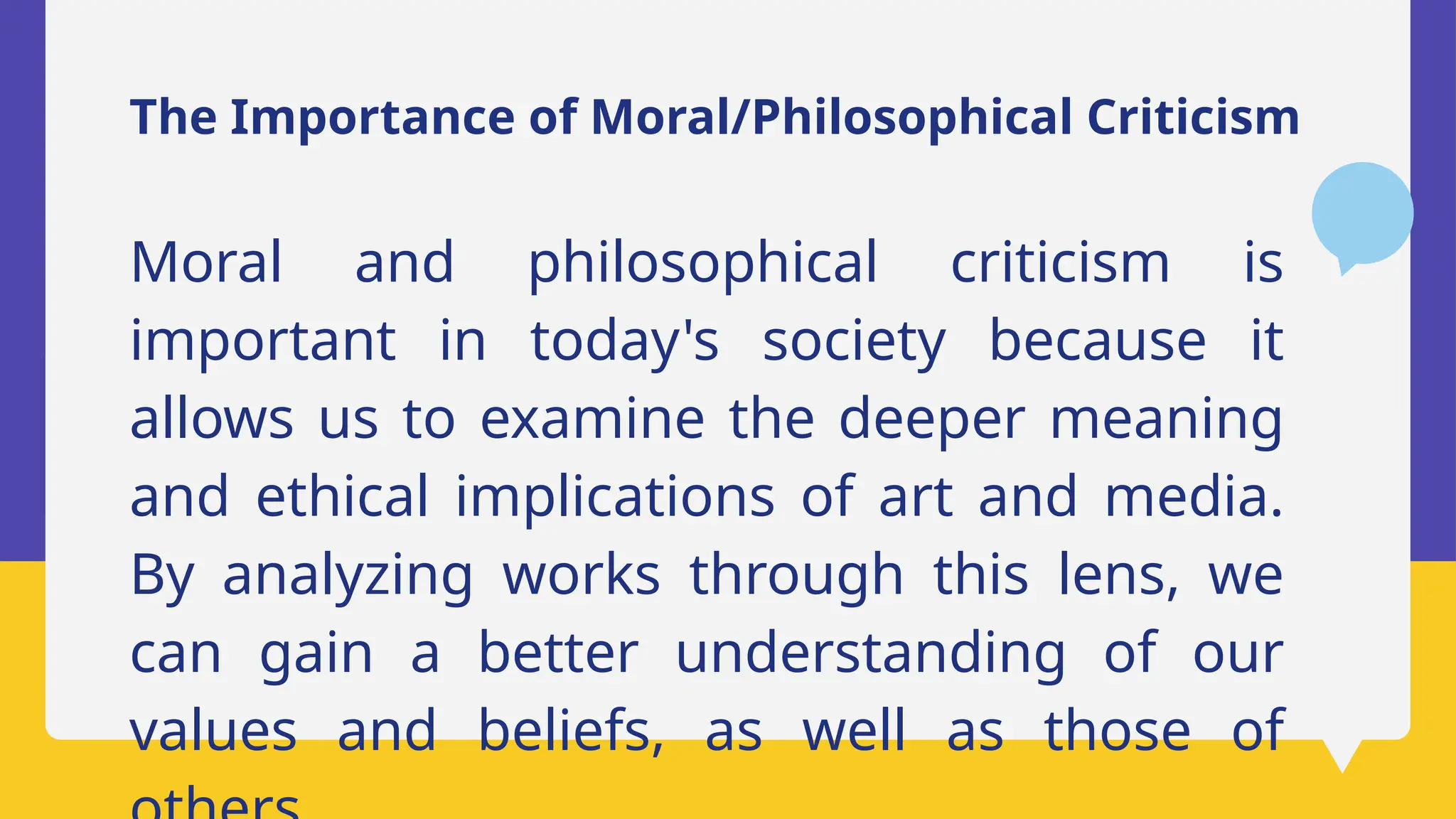 Literary Criticism -Report - Graduate Sc | PPTX