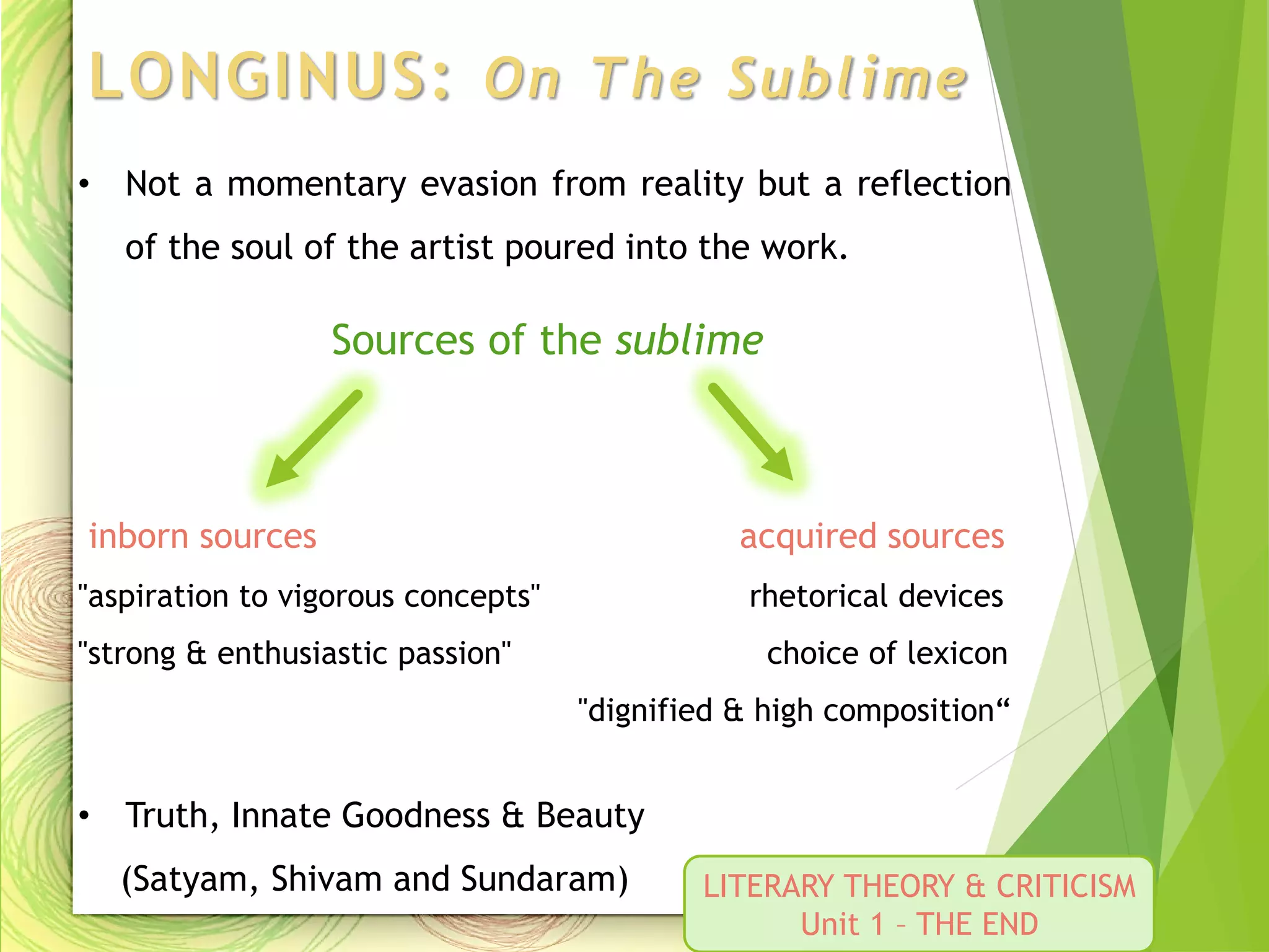 Literary criticism: Classical Philosophers | PDF