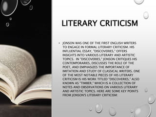 literary criticism Ben Jonson.pptx