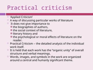Literary_Criticism_Module_VIII for many.ppt