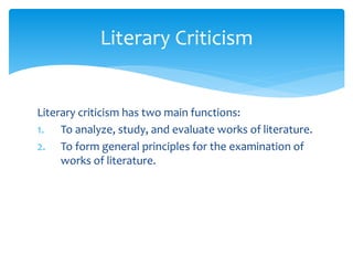 Literary Criticism Notes.ppt