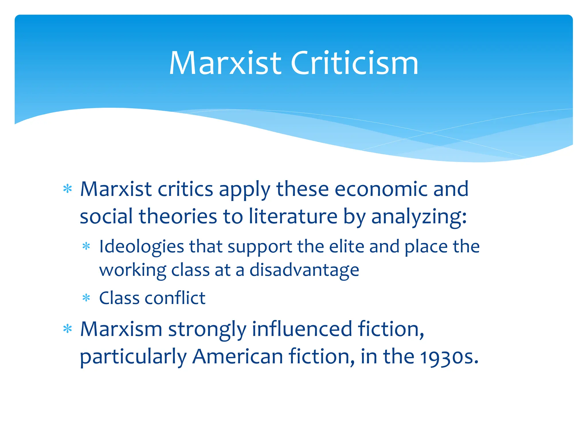 Literary Criticism Notes power point presentation | PPT