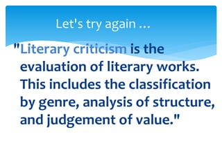 Literary Criticism Notes in English for Professional Purposes.ppt