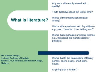 Literary criticismpowerpoint | PPT