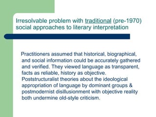 Literary criticismpowerpoint | PPT