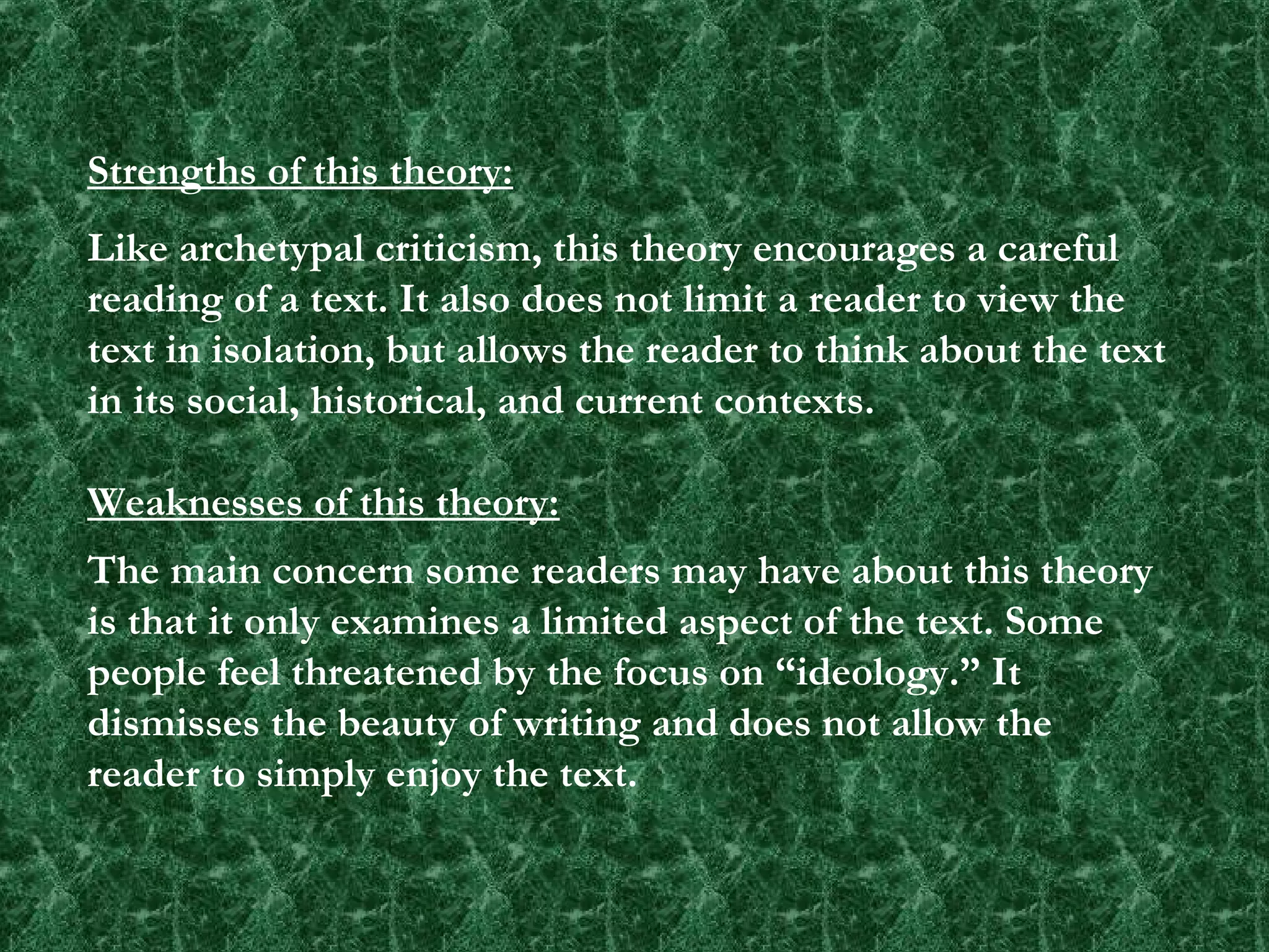 Literary criticism powerpoint | PPT