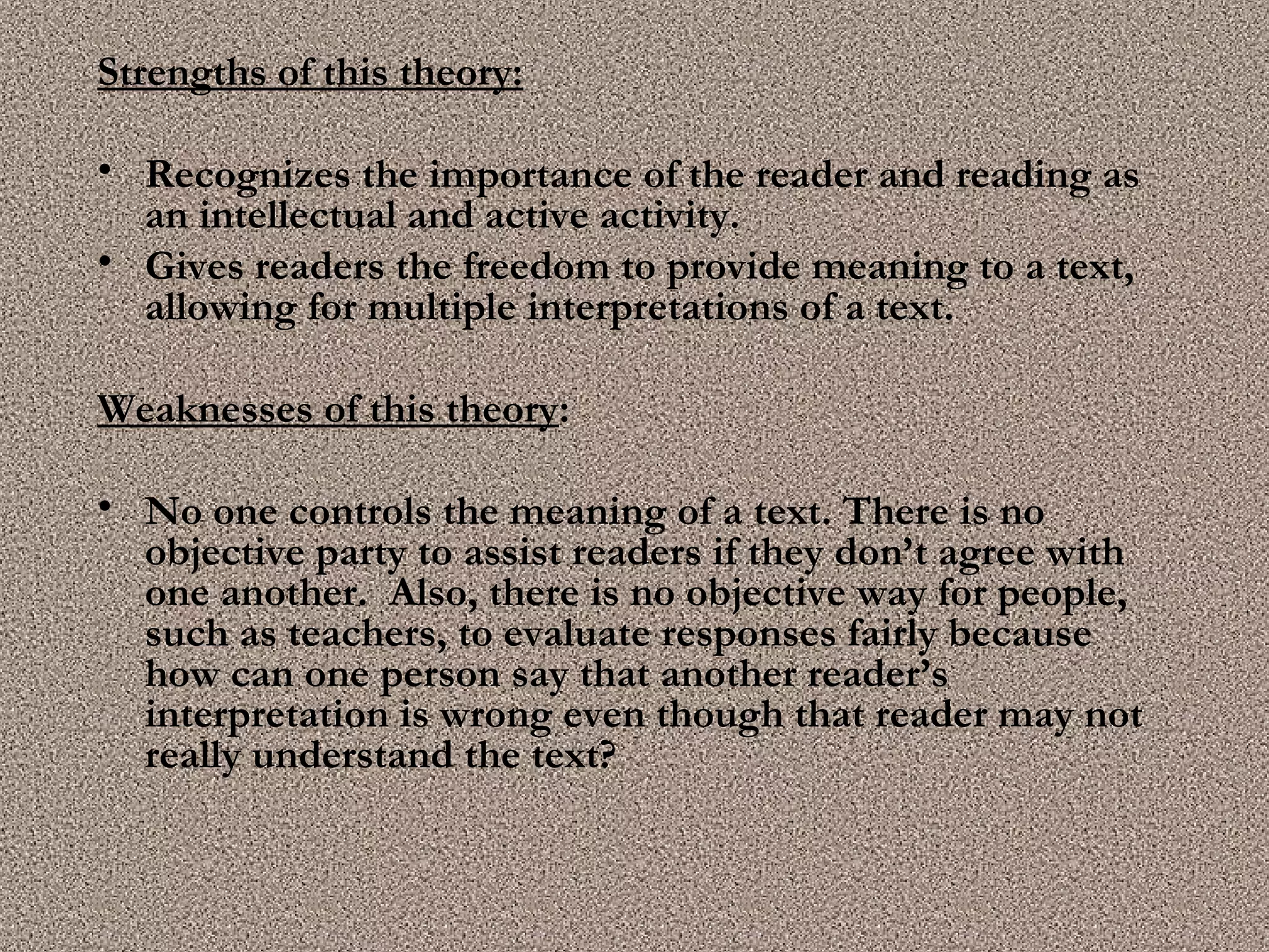 Literary criticism powerpoint | PPT