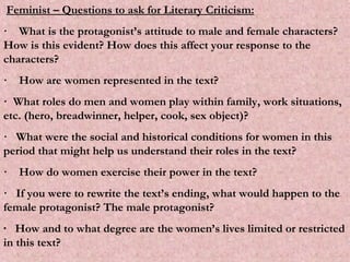 Literary criticism powerpoint | PPT