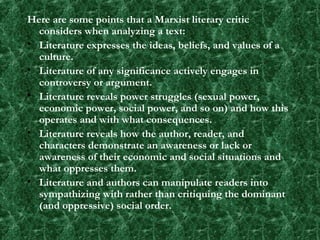 Literary criticism powerpoint | PPT