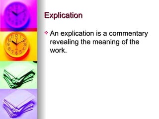 Literary Criticism Terms Mc | PPT