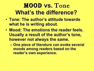 Mood Literary Term