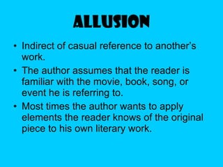 Literary device fun | PPT
