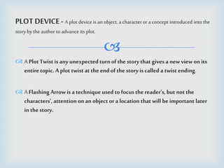 Literary Devices in Narratives | PPTX