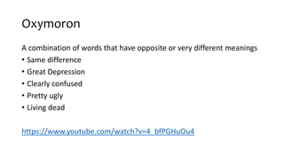 Literary devices | PPTX