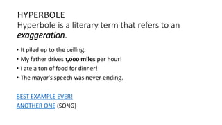 Literary devices | PPTX