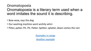 Literary devices | PPTX