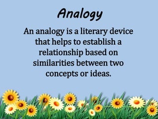 Literary devices | PPTX