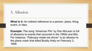 Literary devices | PDF