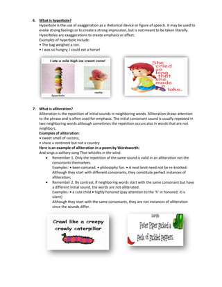 Literary devices | PDF