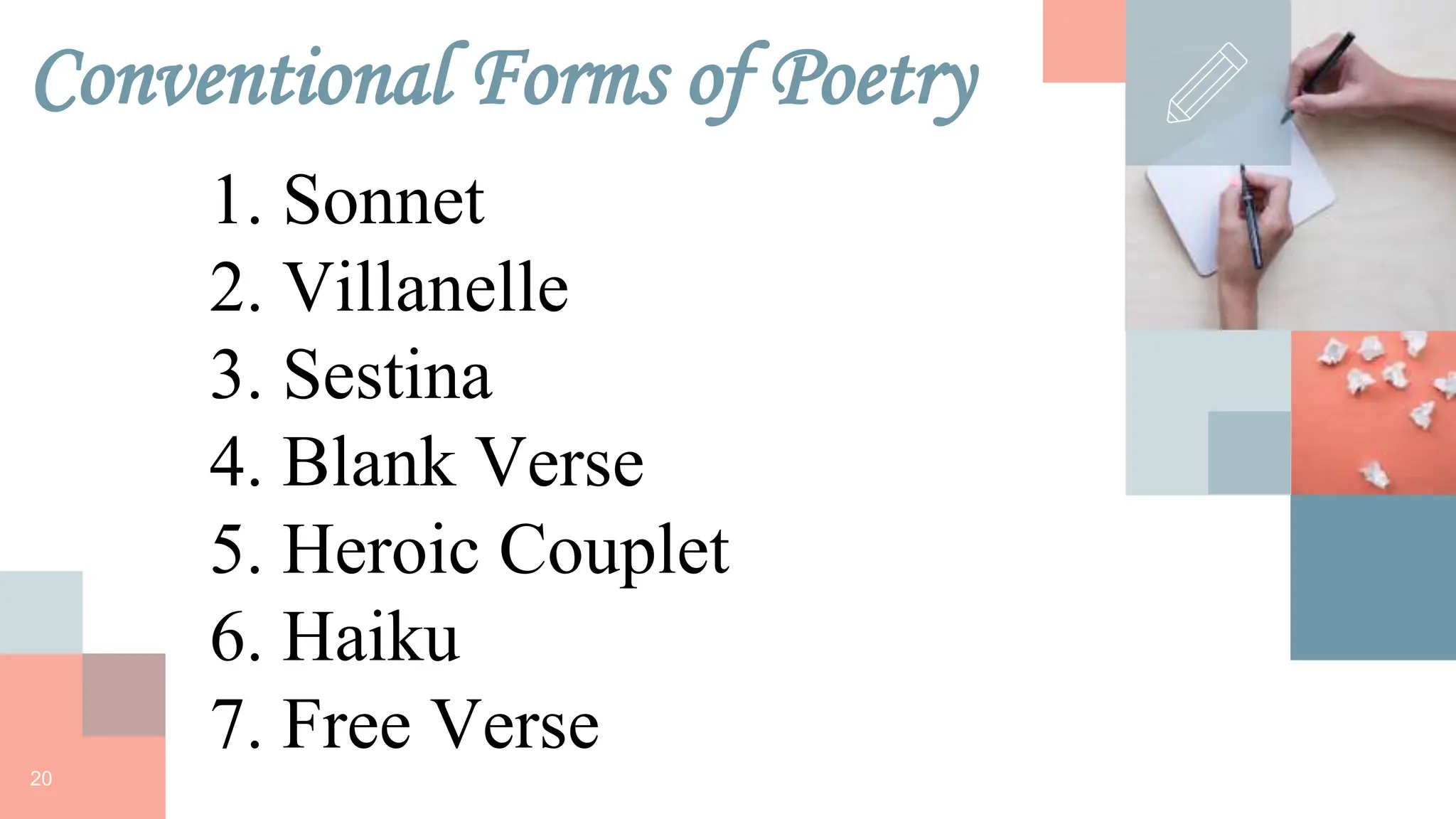 Literary devices for writing (English Majors) | PPT