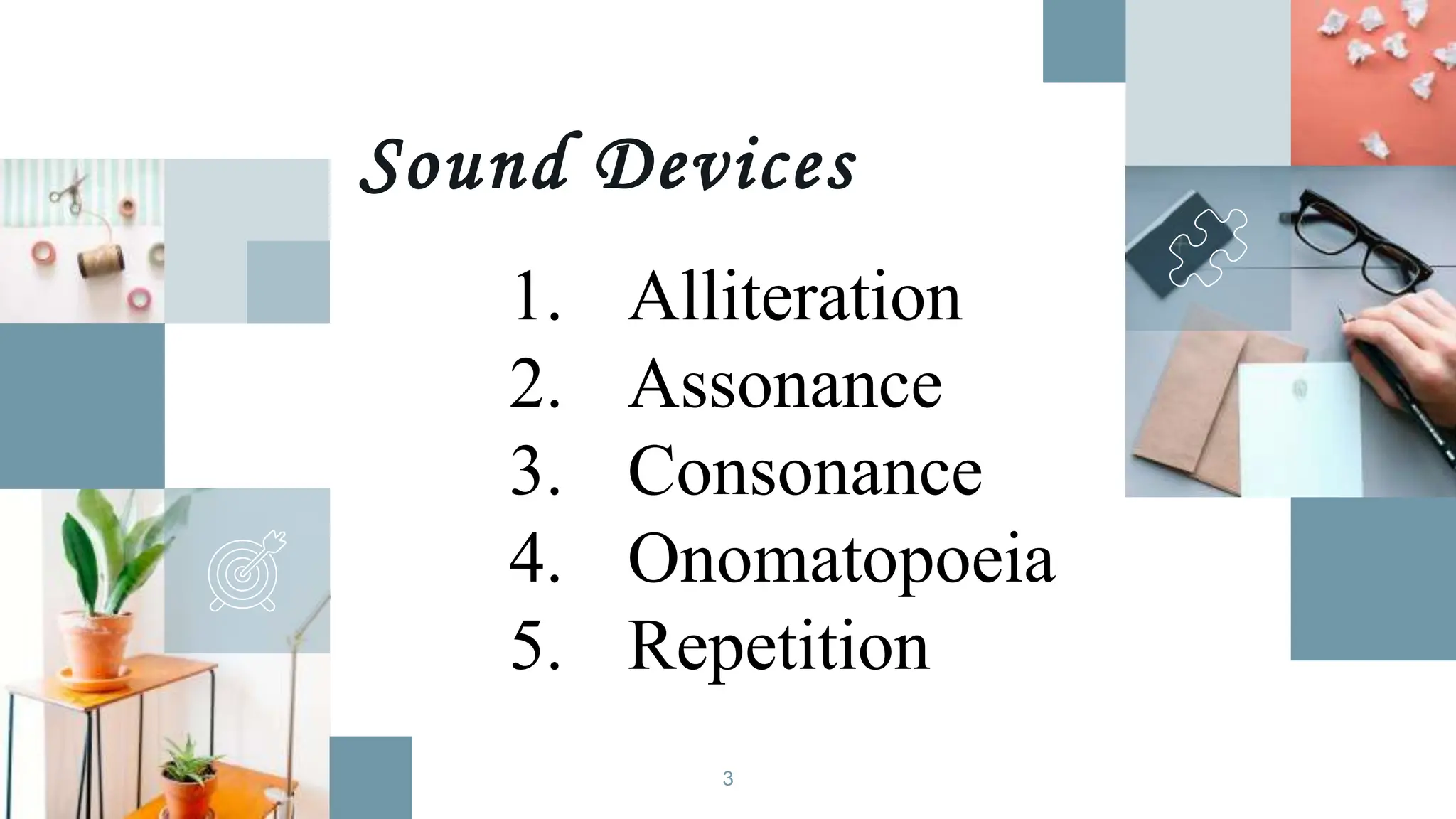 Literary devices for writing (English Majors) | PPT