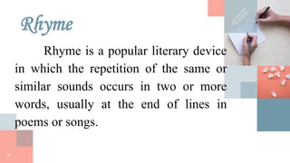 Literary devices for writing (English Majors) | PPTX