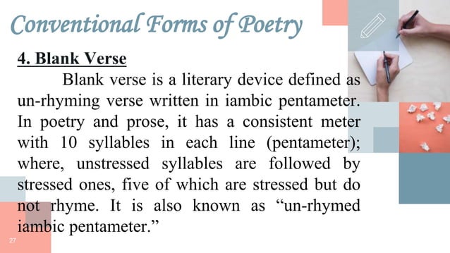 Literary devices for writing (English Majors) | PPT