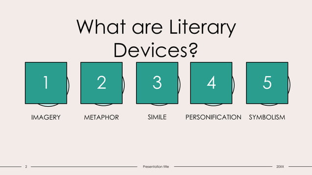 Literary Devices PowerPoint presentation | PPTX | Poetry | Books and Literature