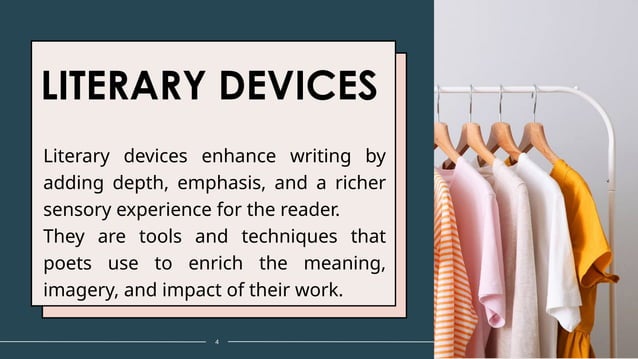 Literary Devices PowerPoint presentation | PPTX | Poetry | Books and Literature