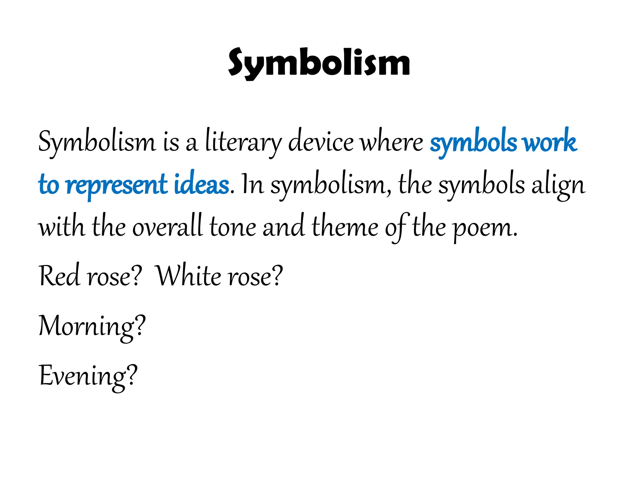 Literary devices and Every Morning I wake.pptx