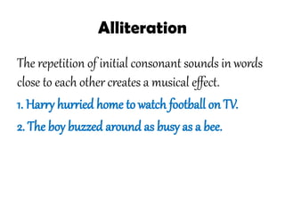 Literary devices and Every Morning I wake.pptx