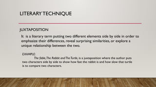 Literary devices and techniques in fiction.pptx