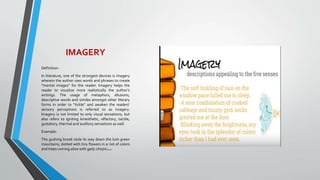 Literary devices in english | PPTX