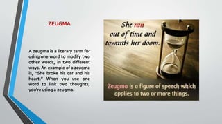 Zeugma Examples