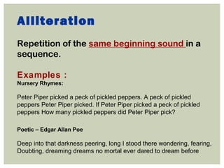 Literary devices ppt gc | PPT