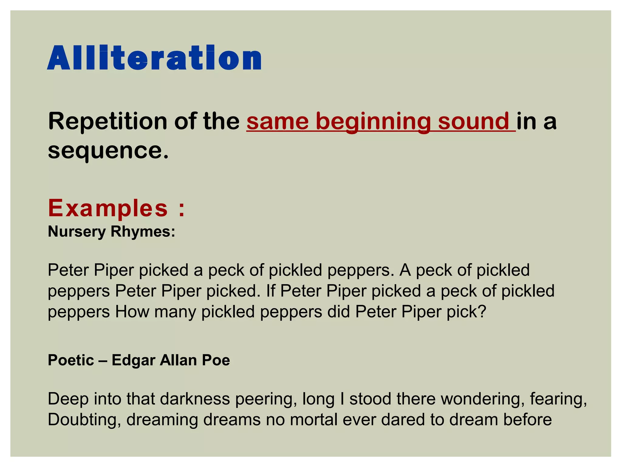 Literary devices ppt ms. sherri | PPT