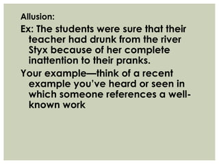 Literary devices ppt ms. sherri | PPT