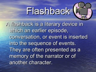 Literary devices s1 | PPT | Fiction | Books and Literature