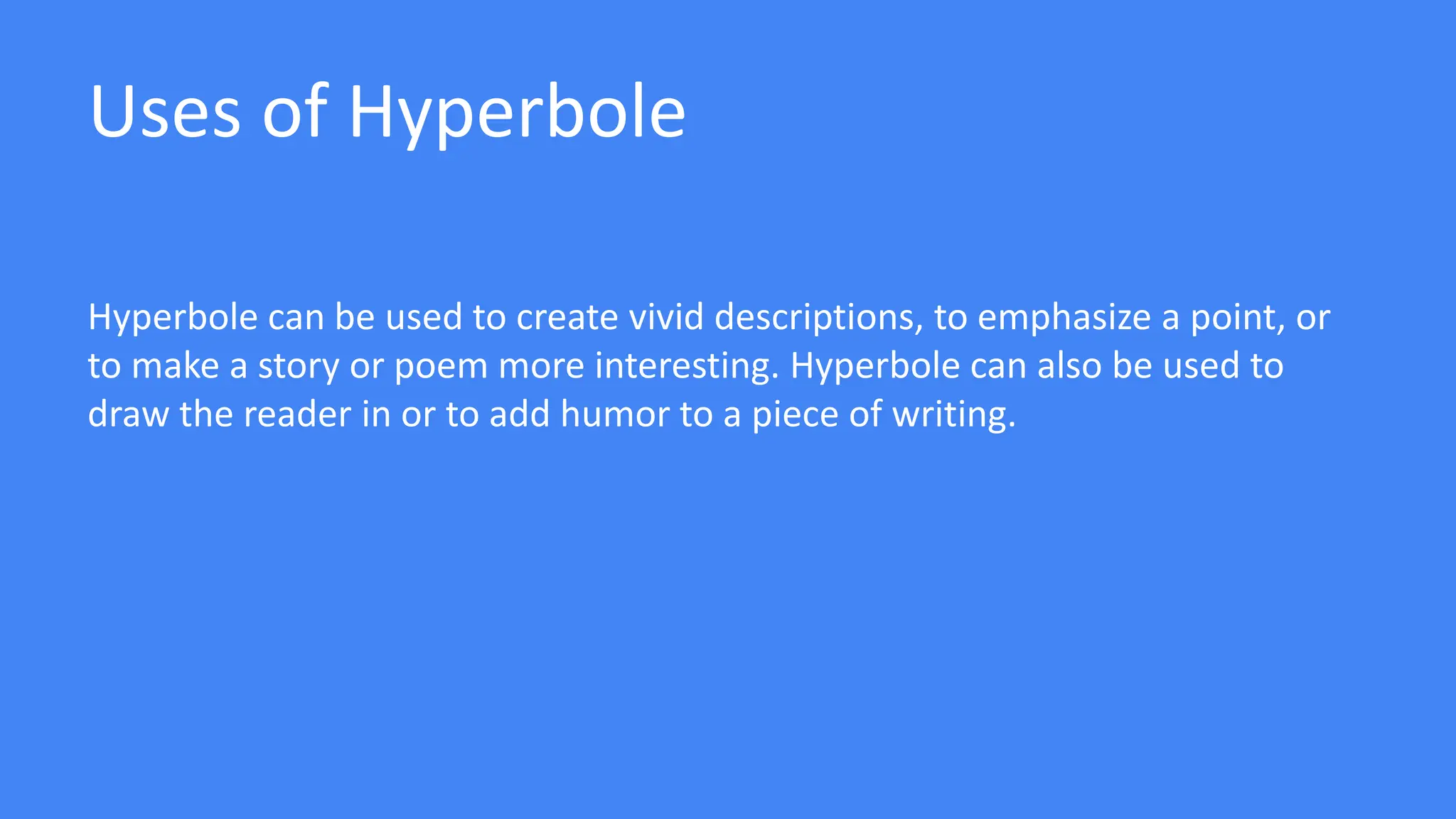 Literary device such as simile,metaphor,personification and hyperbole.pptx