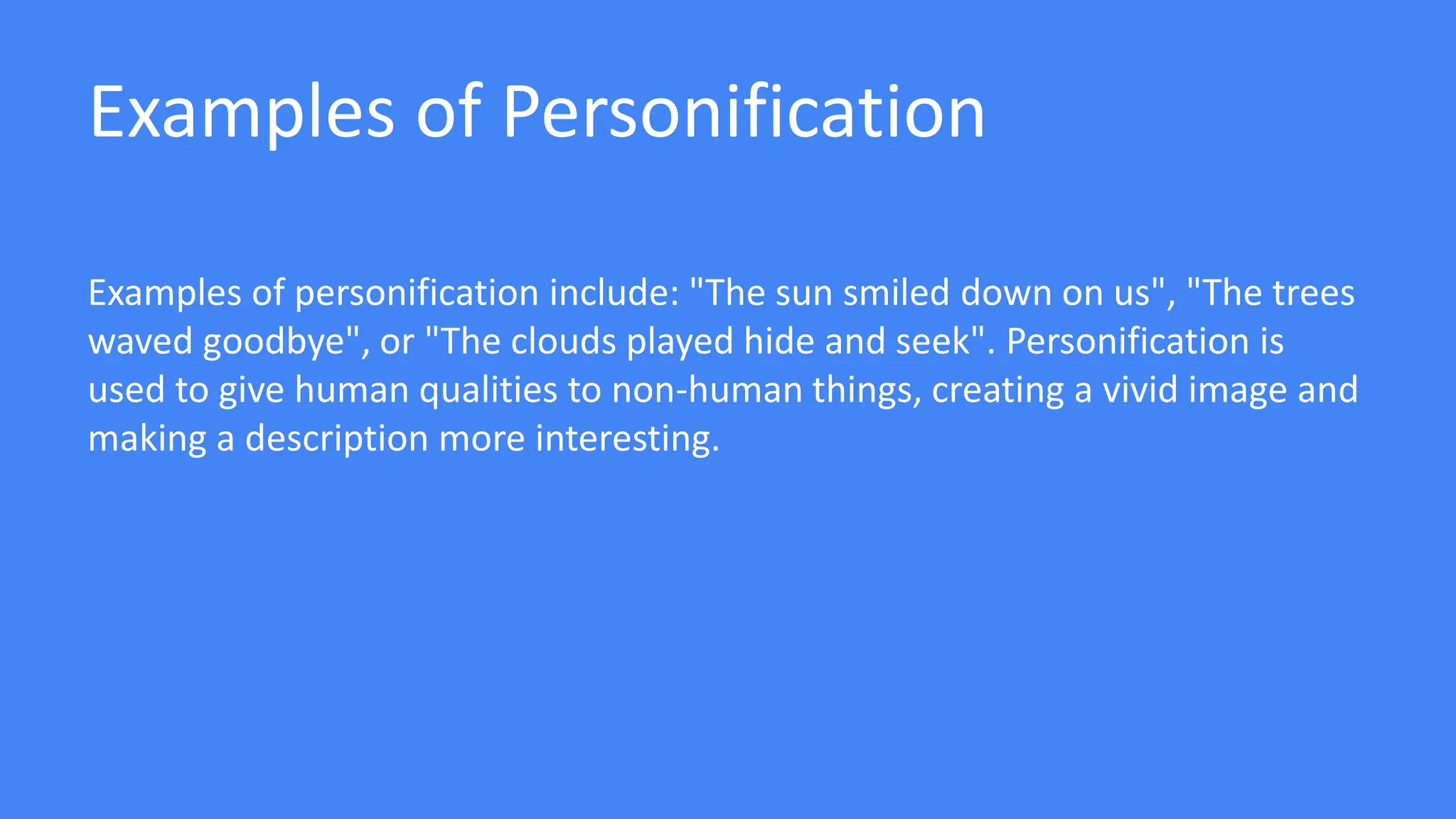 Literary device such as simile,metaphor,personification and hyperbole.pptx