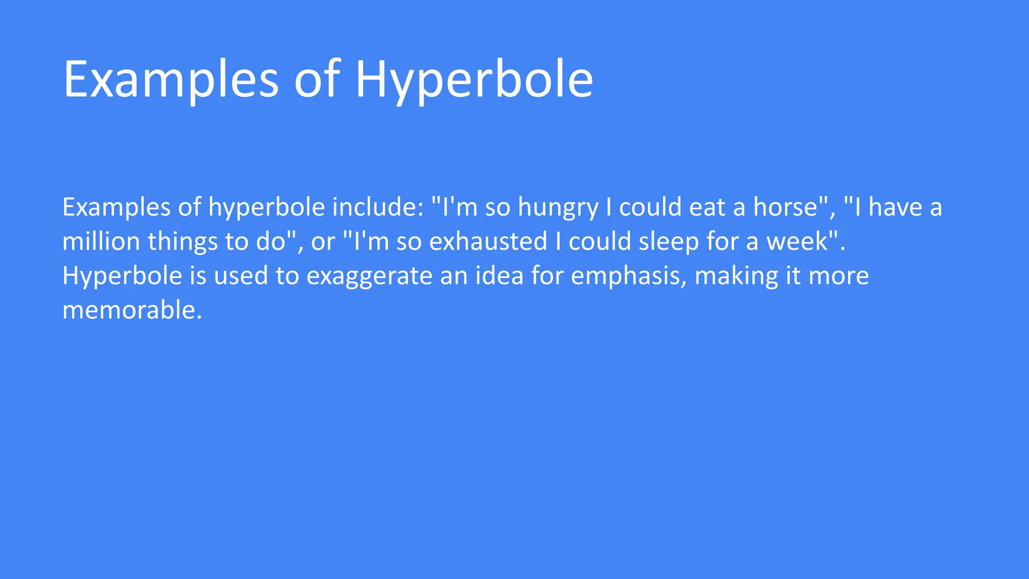 Literary device such as simile,metaphor,personification and hyperbole.pptx