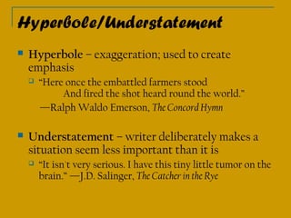 Understatement Examples In Literature