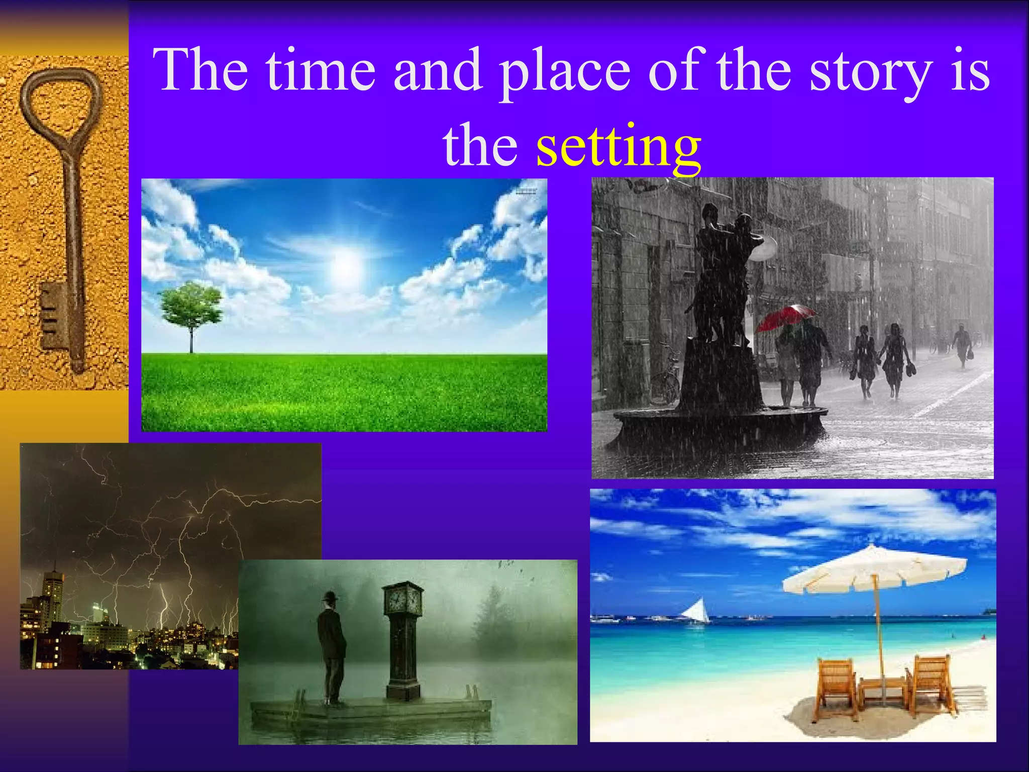 Literary elements characters | PPT | Musicals | Genres