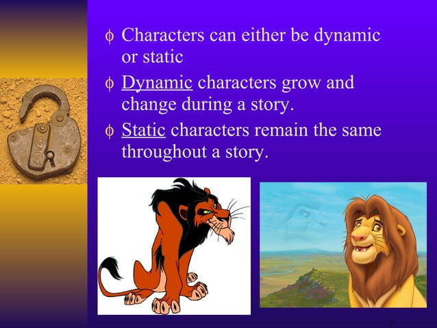 Literary elements characters | PPT