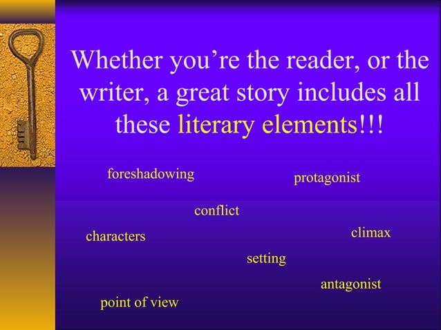 Literary elements ppt | PPT