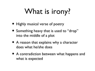 Literary elements review ppt | PPT