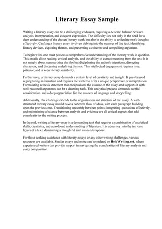 Literary Essay Sample.pdf