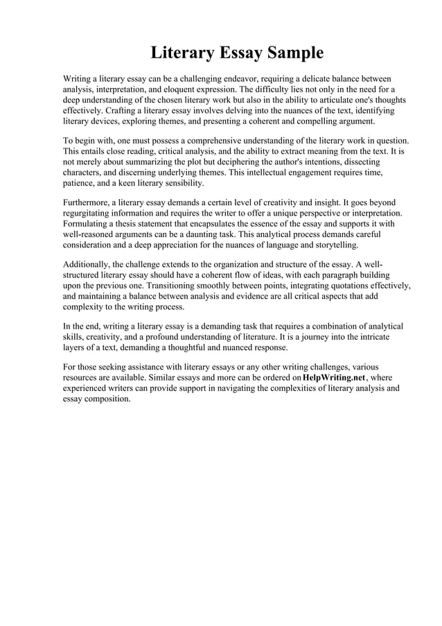 Literary Essay Sample.pdf