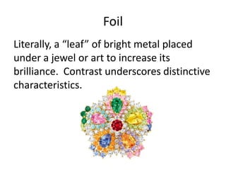Literary foils and mirrors | PPTX