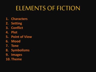 LITERARY GENRE (FICTION) | PPTX
